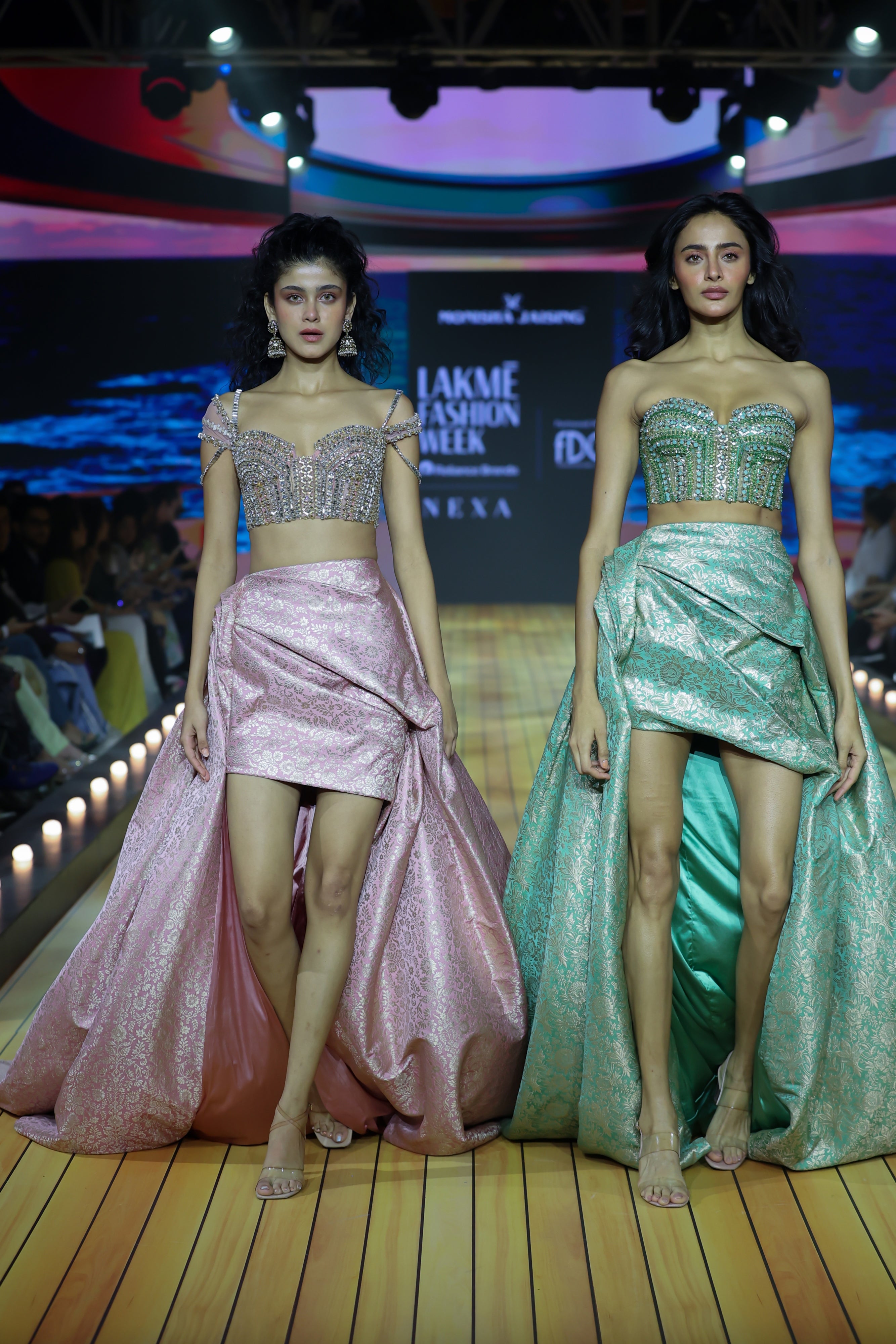 Brocade Skirt Sets – Monisha Jaising